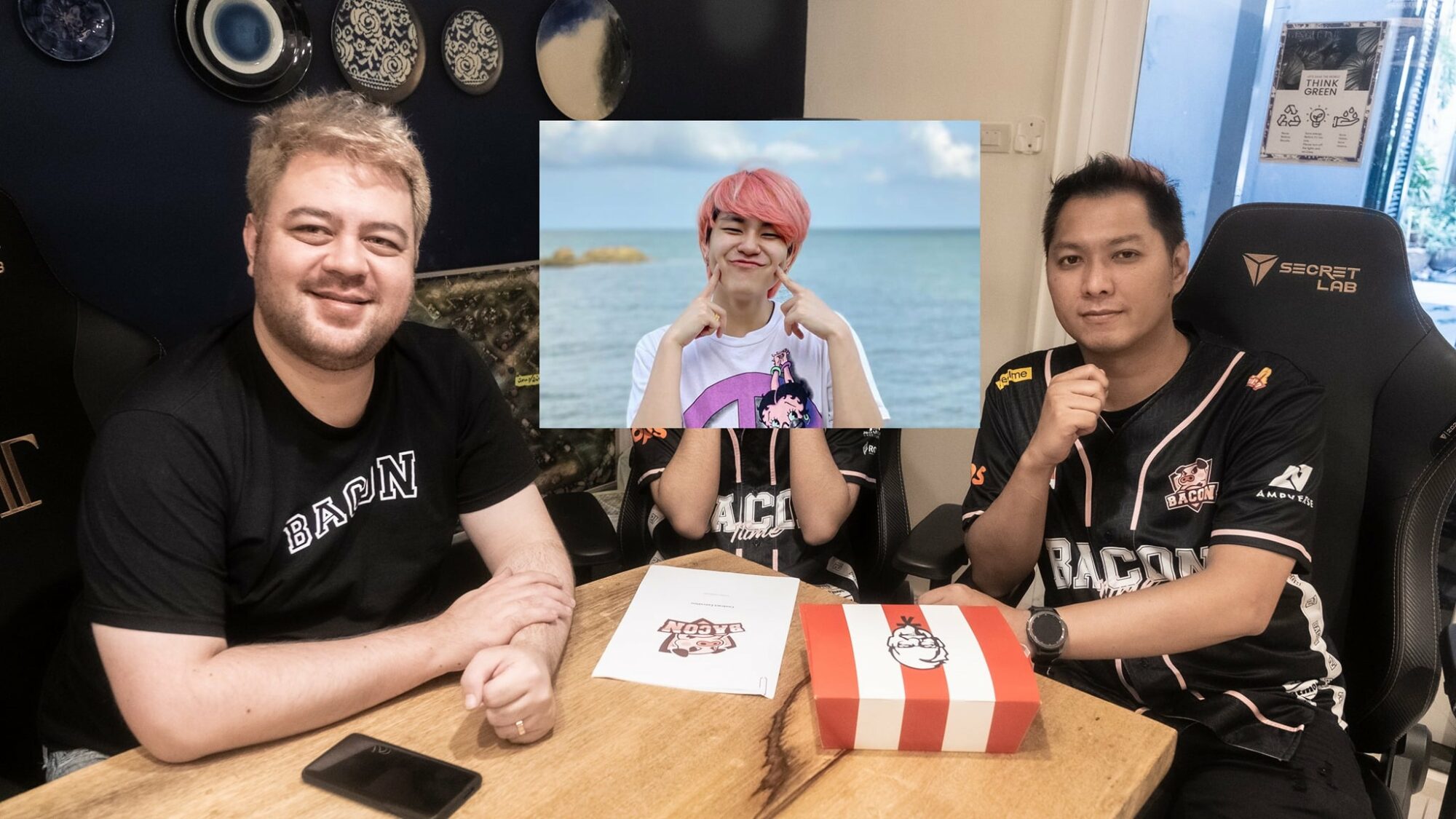 เที่ยวอย่างสบายใจ! Bacon ต่อสัญญาทางไกล Moowan | ONE Esports Thailand