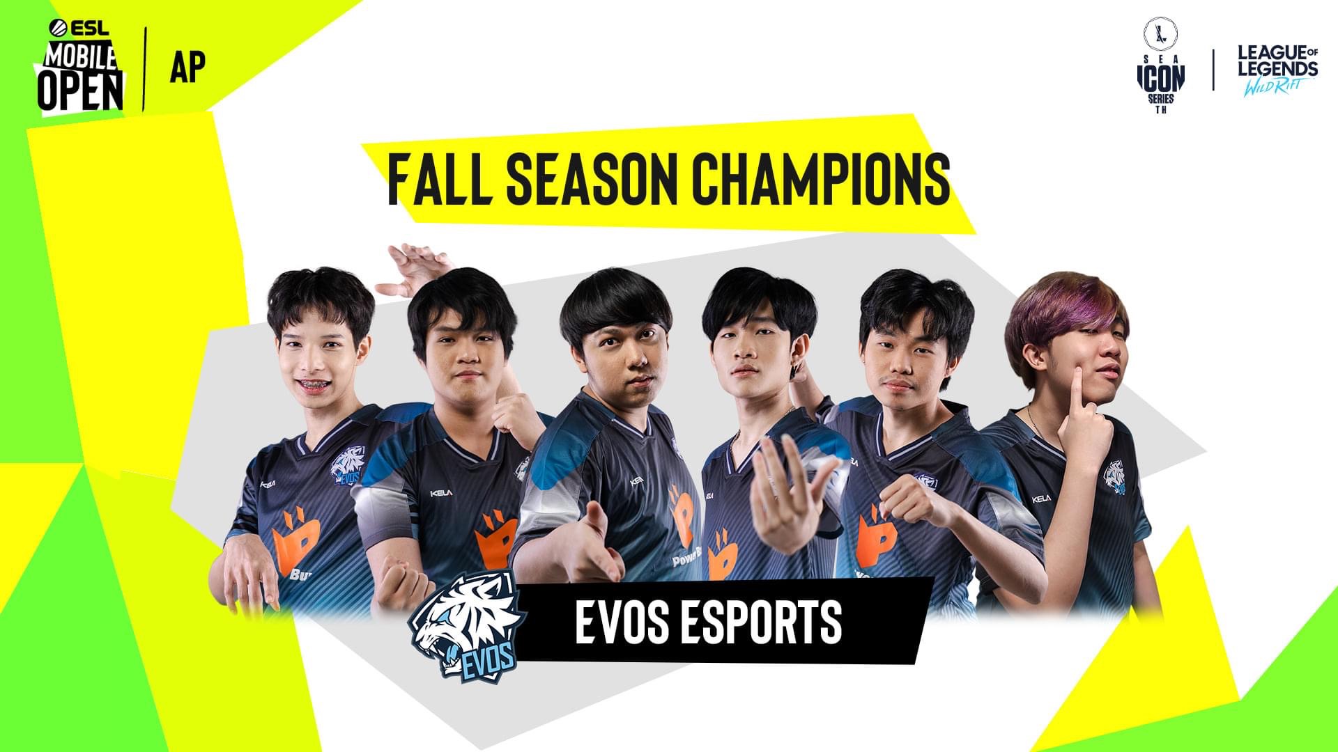 EVOS ทุบ Buriram 4-1 คว้าแชมป์ Wild Rift Fall Thailand | ONE Esports Thailand