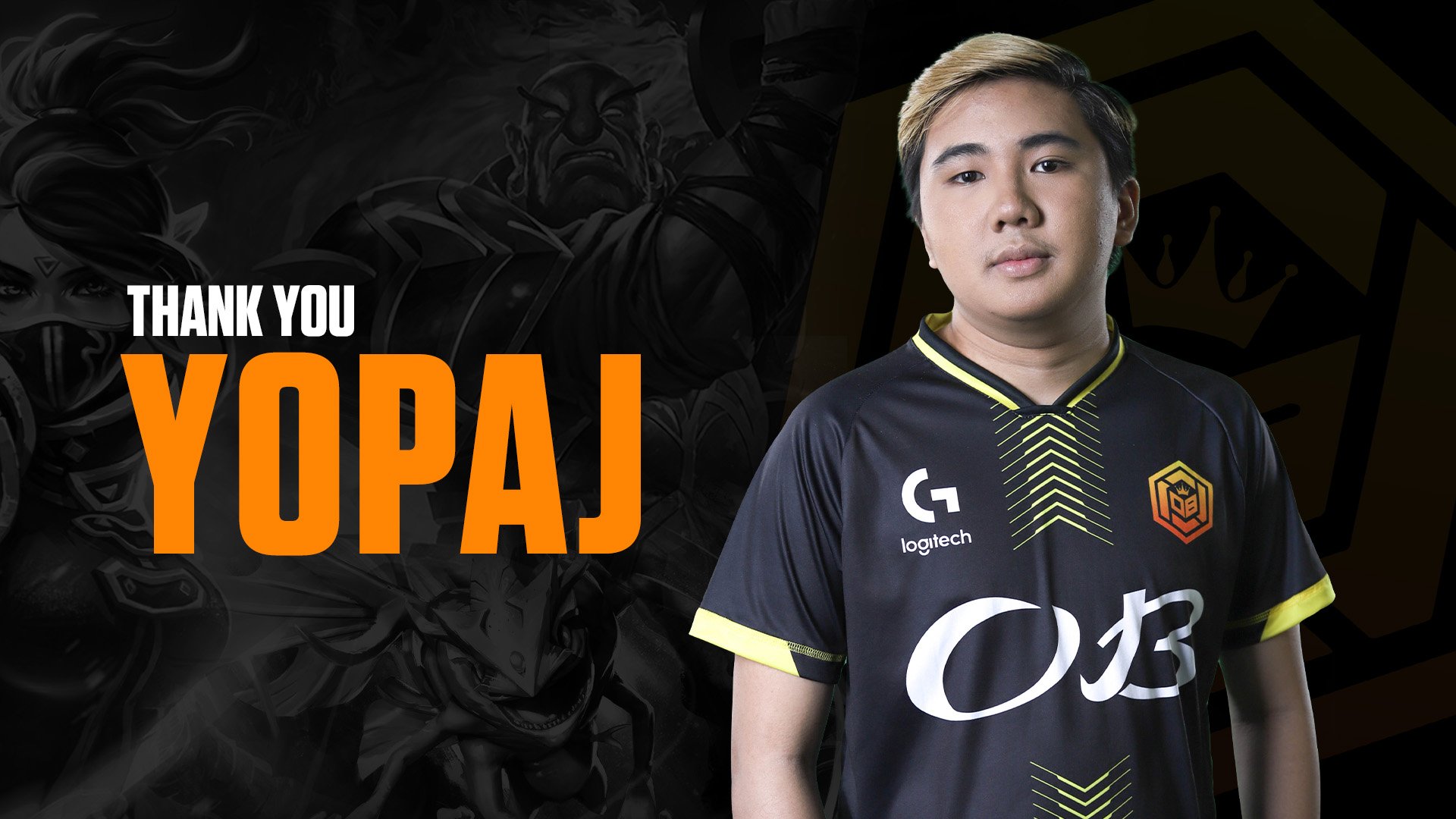 Yopaj แยกทาง OB.Neon หลังร่วมงานนาน 3 ปี | ONE Esports Thailand