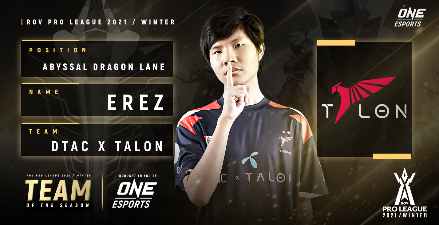 RoV Pro League 2021 Winter : ผู้เล่นยอดเยี่ยมประจำฤดูกาล | ONE Esports ...