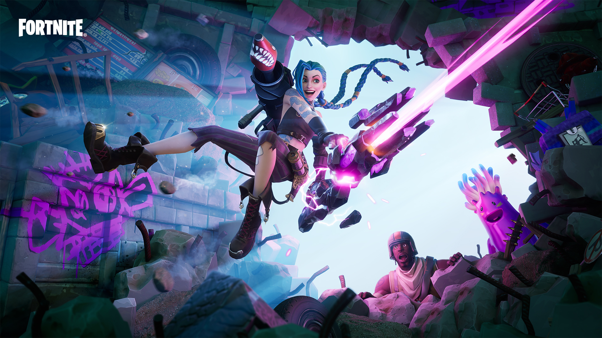 Riot ส่ง Jinx บุกจักรวาล Fortnite | ONE Esports Thailand
