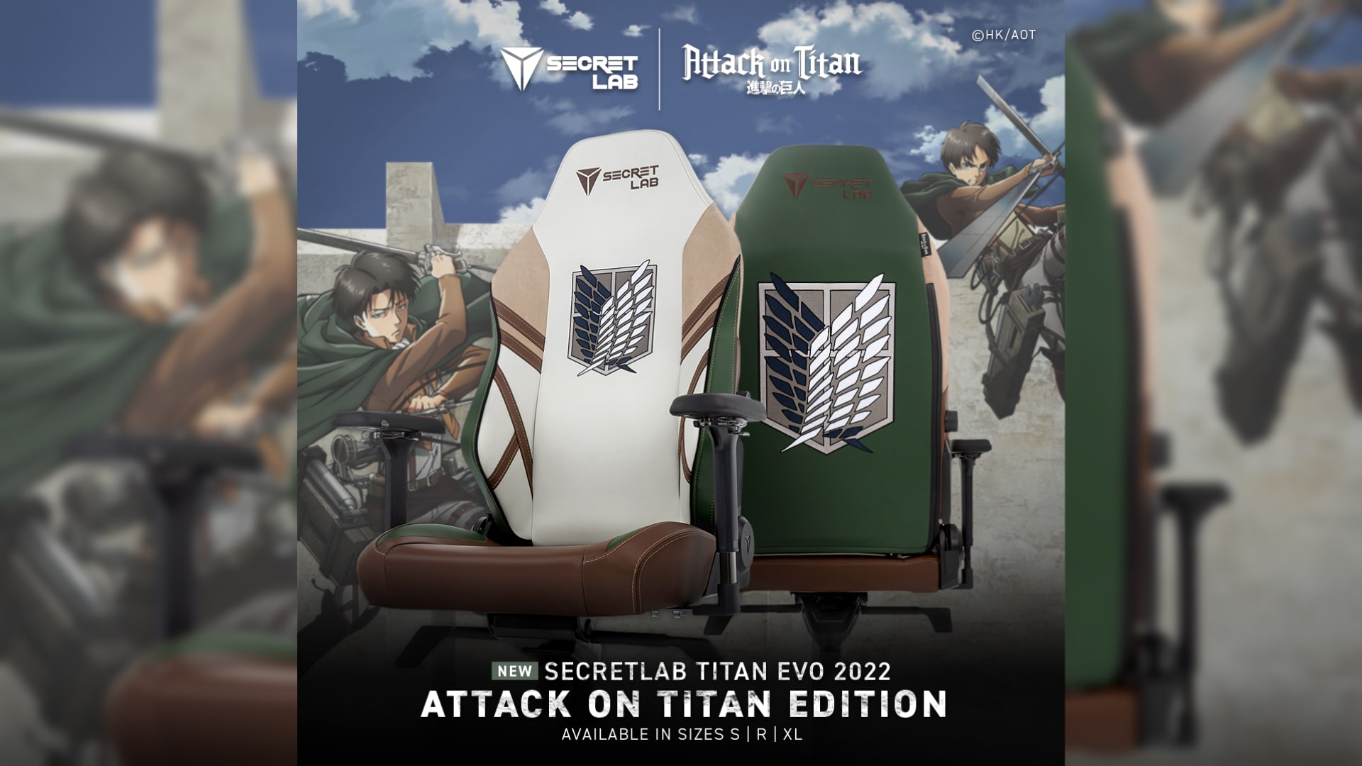 Secretlab เปิดตัวเก้าอี้เกมมิ่งคอลเล็คชั่น Attack on Titan | ONE ...