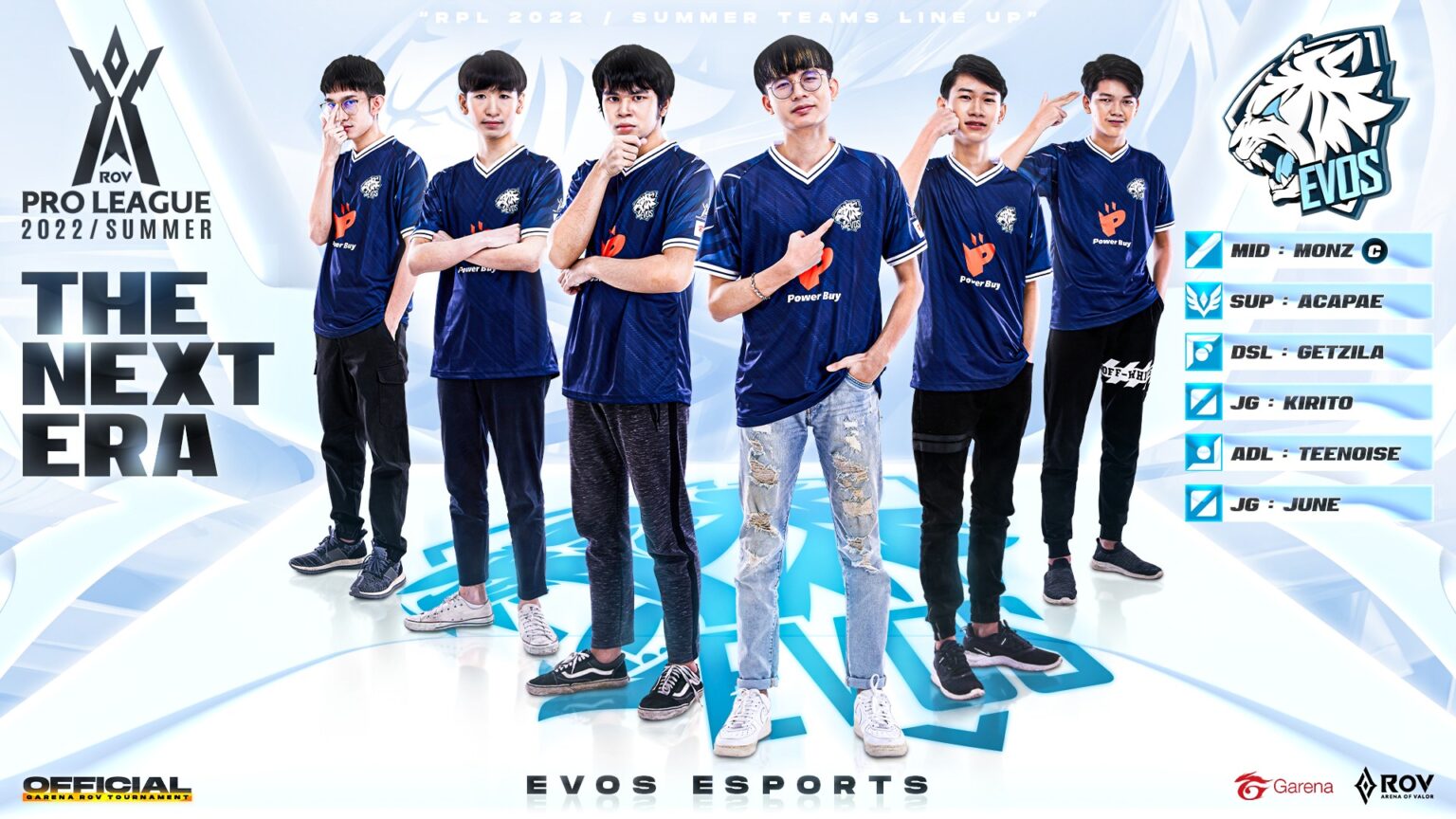 RoV Pro League 2022 Summer : รายชื่อผู้เล่นทั้งหมด | ONE Esports Thailand