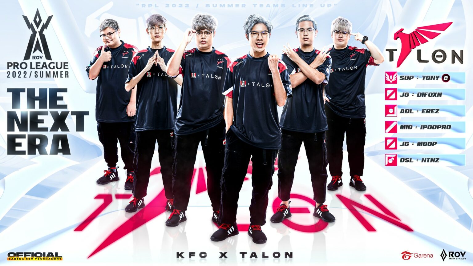 RoV Pro League 2022 Summer : รายชื่อผู้เล่นทั้งหมด | ONE Esports Thailand