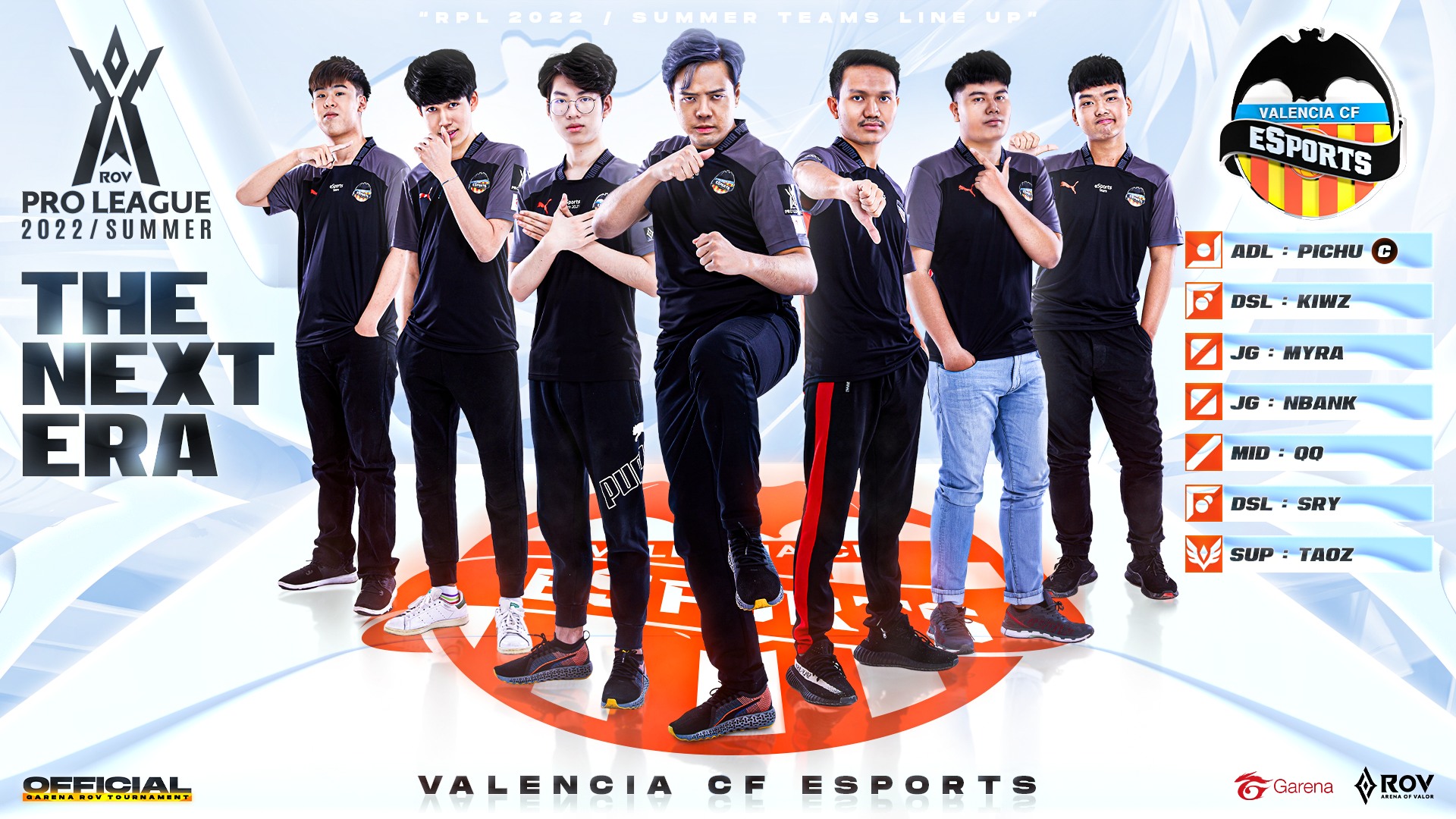 RoV Pro League 2022 Summer : รายชื่อผู้เล่นทั้งหมด | ONE Esports Thailand