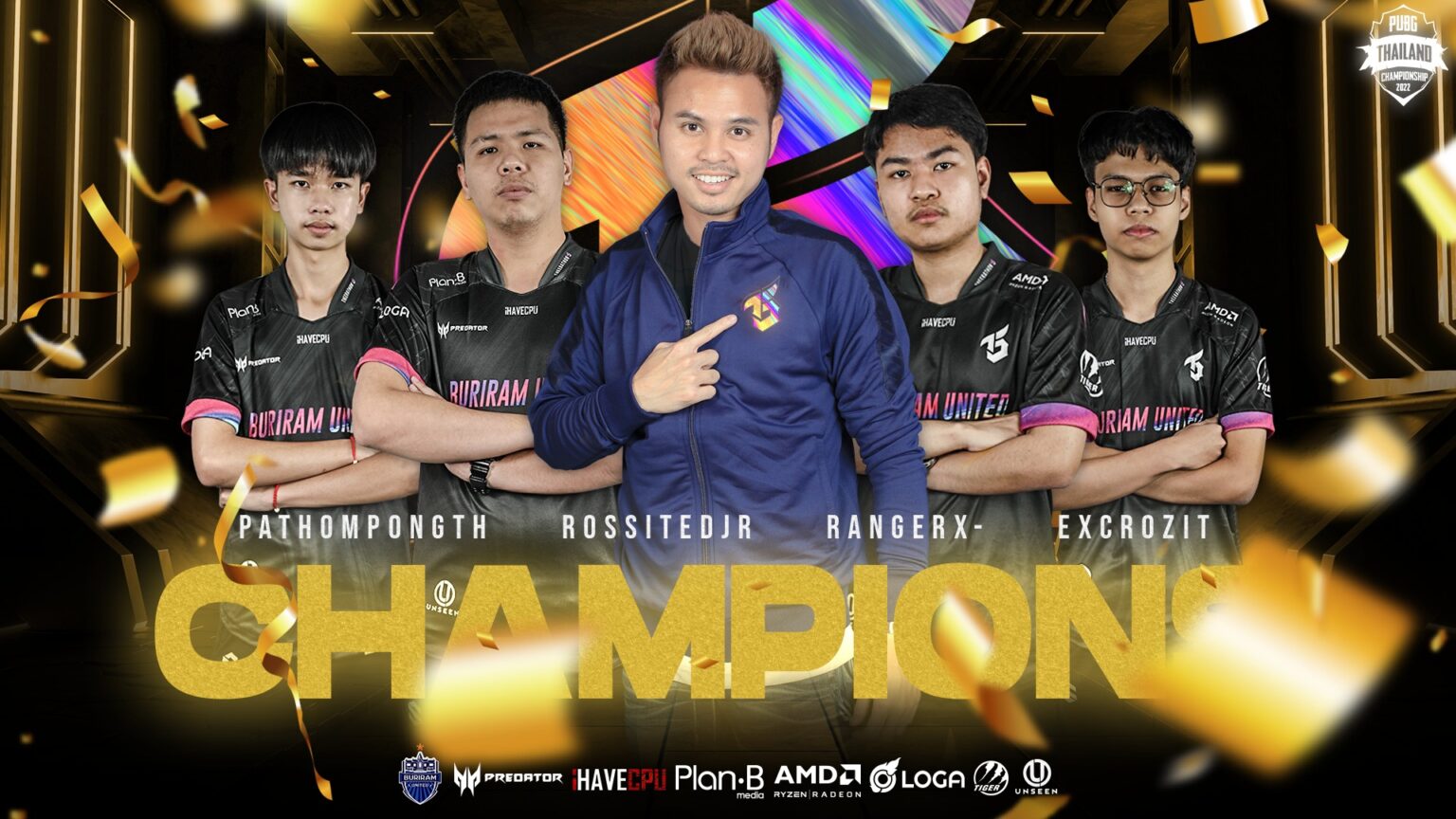 Theerathon Five คว้าแชมป์ PTC Season 10 | ONE Esports Thailand