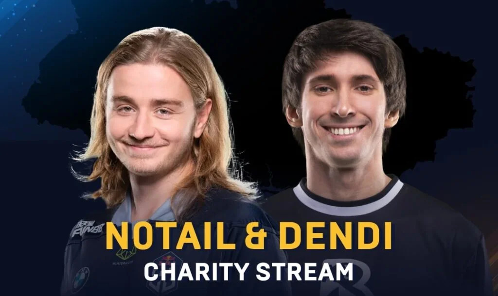 Dendi ควง n0tail จัดไลฟ์สตรีมการกุศลช่วยเหลือยูเครน | ONE Esports Thailand