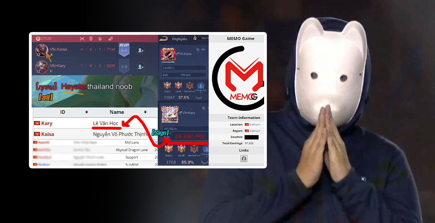 Doyser โดนผู้เล่นชื่อเดียวโปรเวียดนามพิมพ์ Thailand noob ใส่ | ONE ...