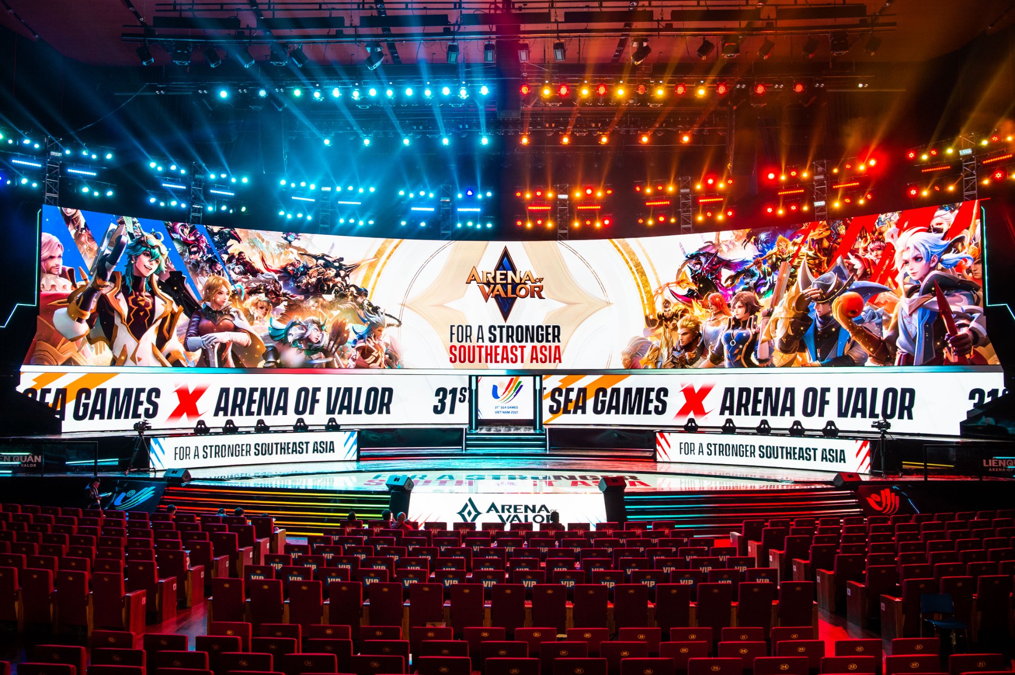 RoV SEA Games 31:เจ้าภาพอวดภาพสังเวียนแข่งสุดอลังการ | ONE Esports Thailand