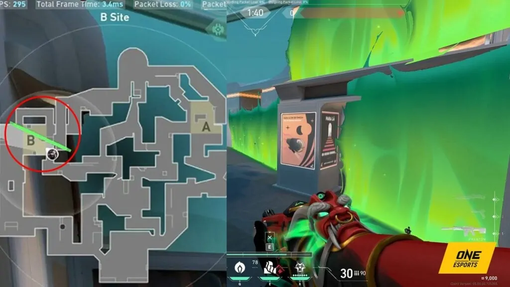 Valorant: จุดเซตสกิล Smoke ของ Viper ในแผนที่ Pearl | ONE Esports Thailand