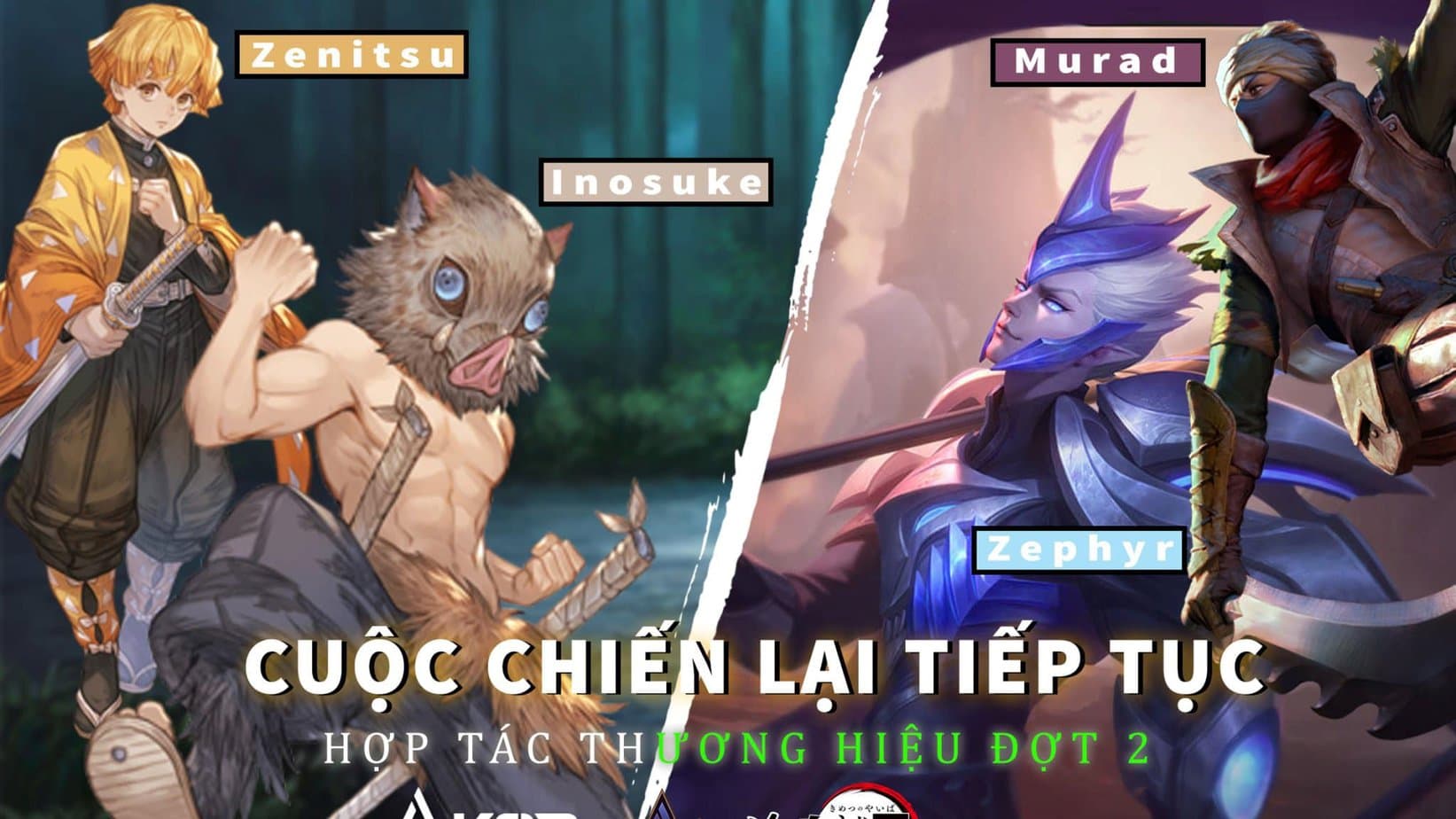 RoV x Demon Slayer เตรียมปล่อยสกิน เซ็นอิตสึ และ อิโนะสุเกะ | ONE ...