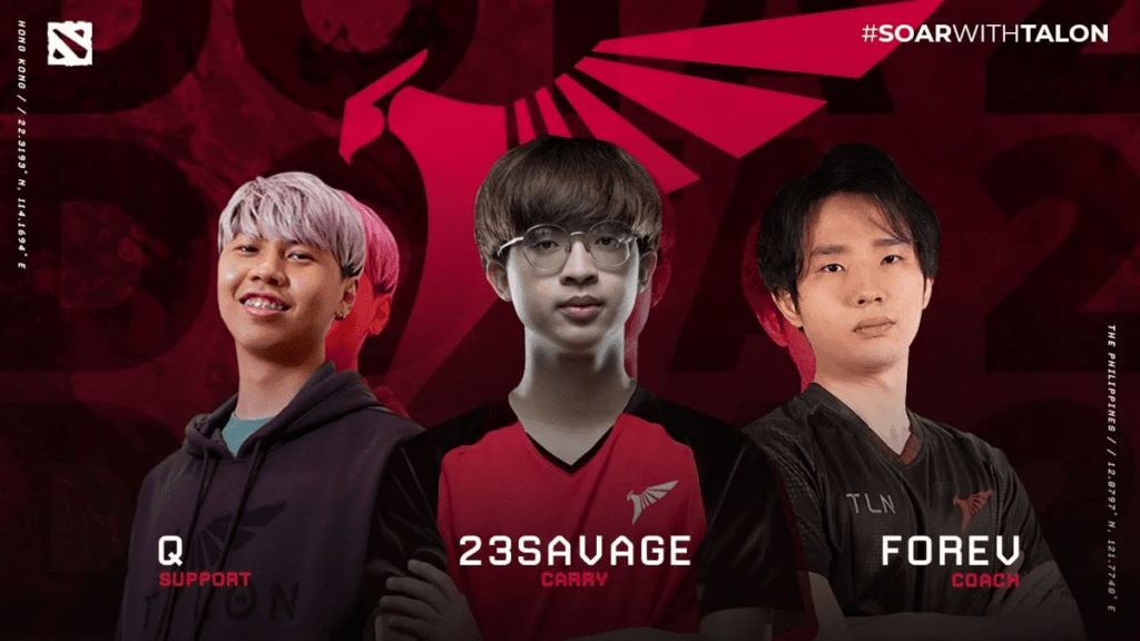 Talon Esports แยกทางโค้ช ก่อนลุยศึก TI11 SEA Qualifier | ONE Esports Thailand