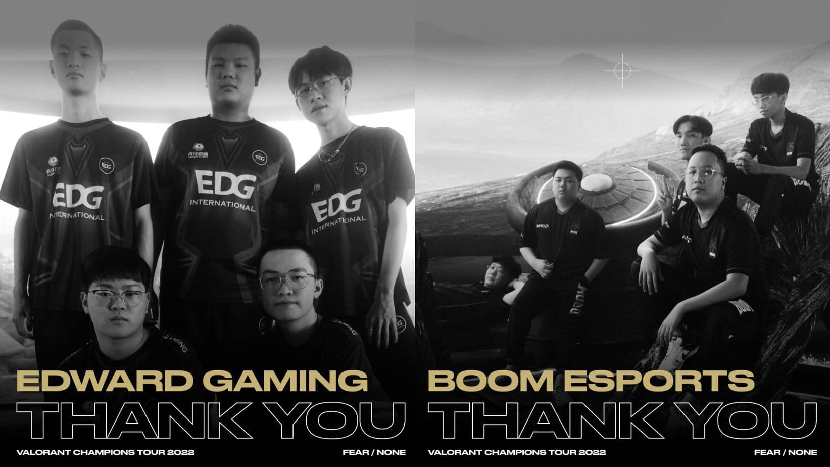 BOOM กอดคอ EDG ร่วงศึก Valorant Champions 2022 | ONE Esports Thailand