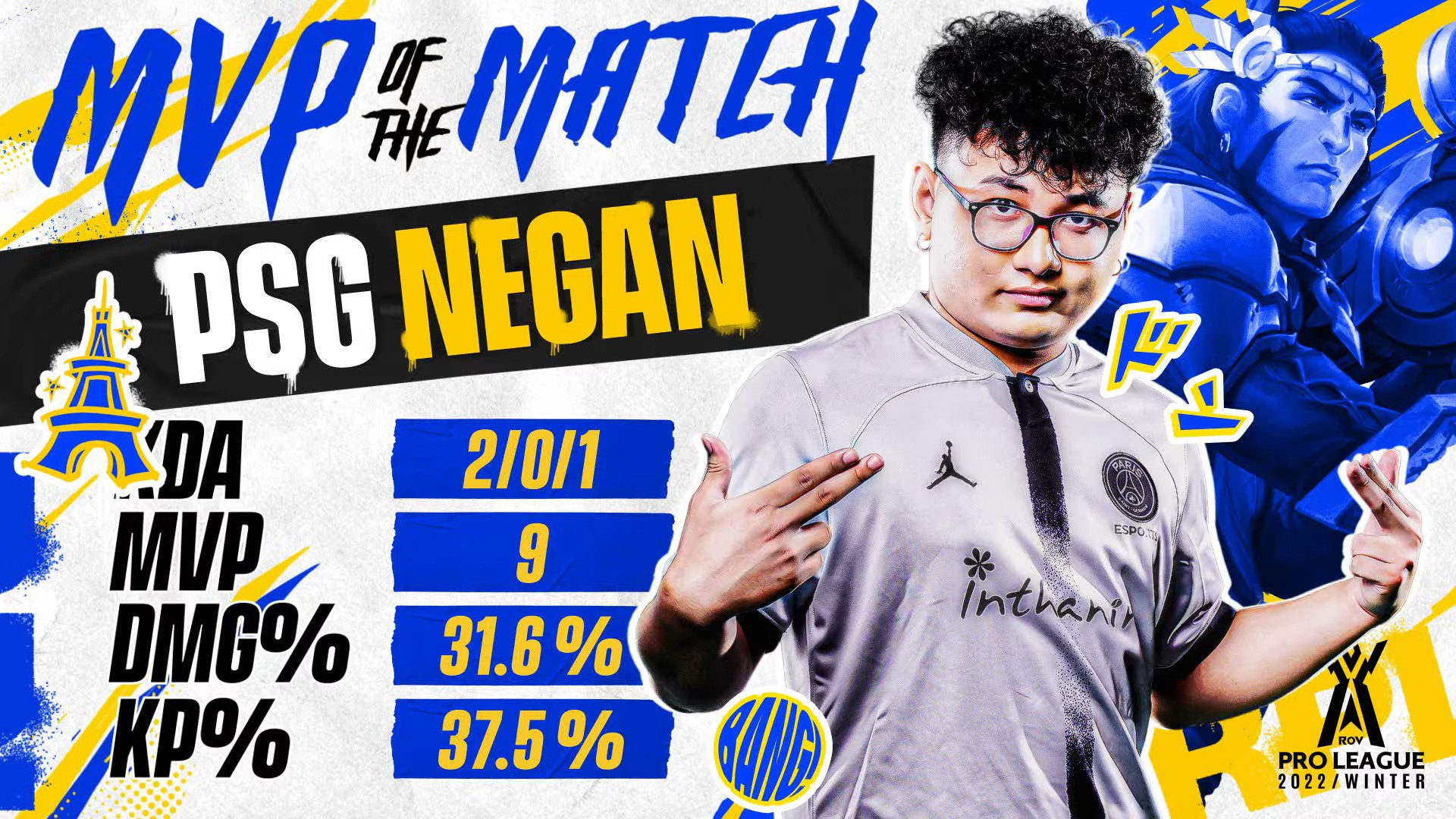 แต่ผมเล่นแครี่! Negan ขึ้นแท่น Best Tank ของ ROV โปรลีก | ONE Esports ...