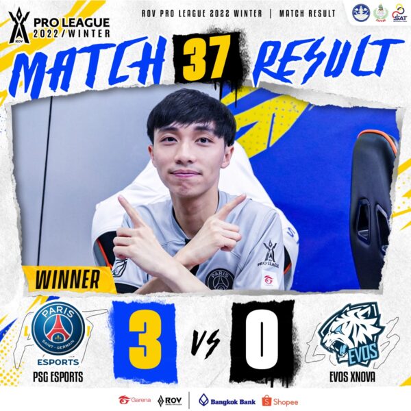 FirstOne เก็บ3 MVP! PSG ประเดิมเลกสองอัด EVOS 3-0 | ONE Esports Thailand