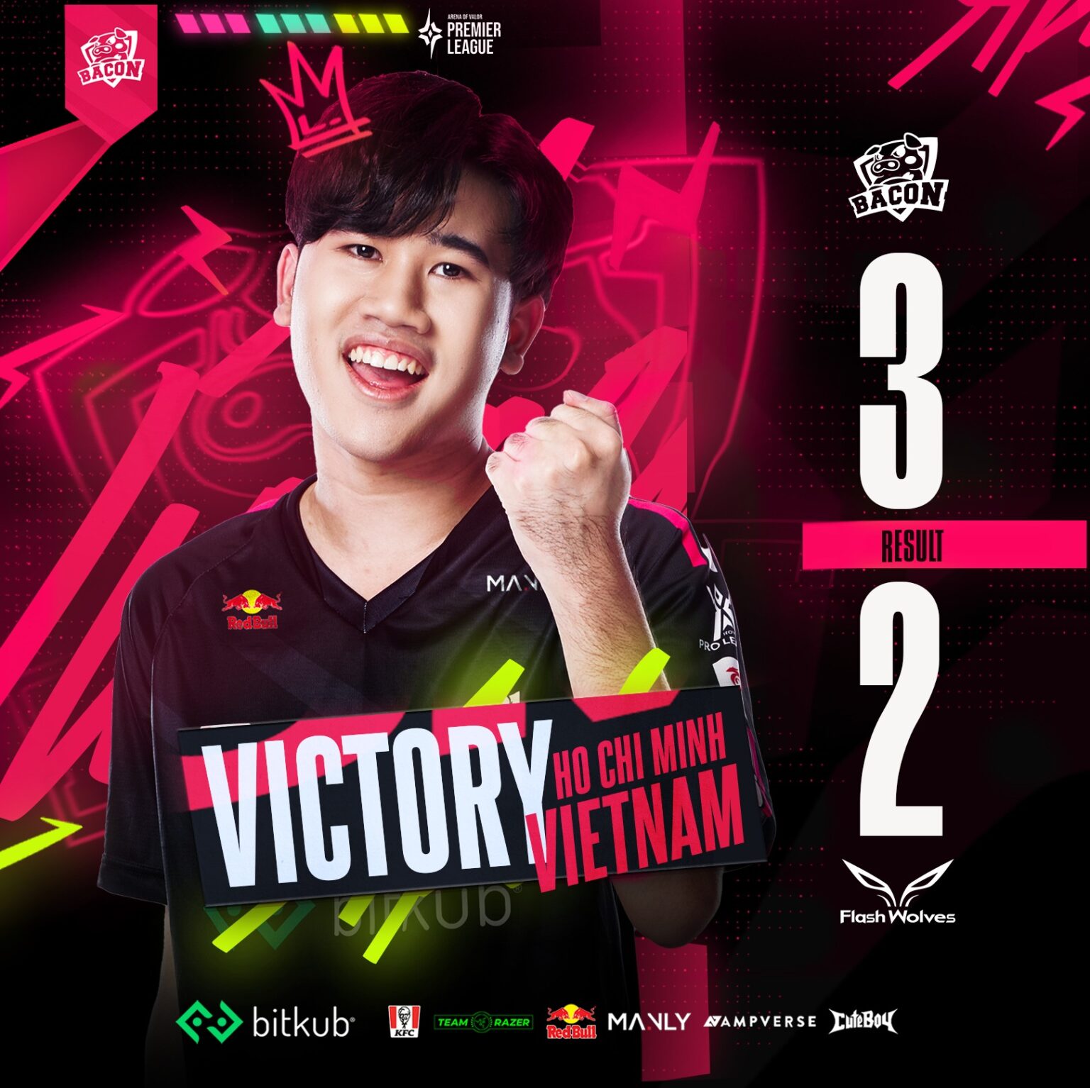 Bacon Time โชว์ Reverse Sweep เฉือน Flash Wolves 3-2 | ONE Esports Thailand