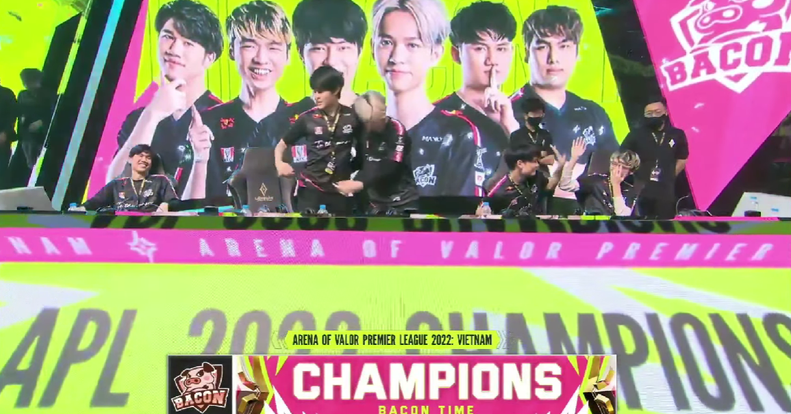 APL 2022 : Bacon Time ทำได้แชมป์นานาชาติรอบ 5 ปี | ONE Esports Thailand