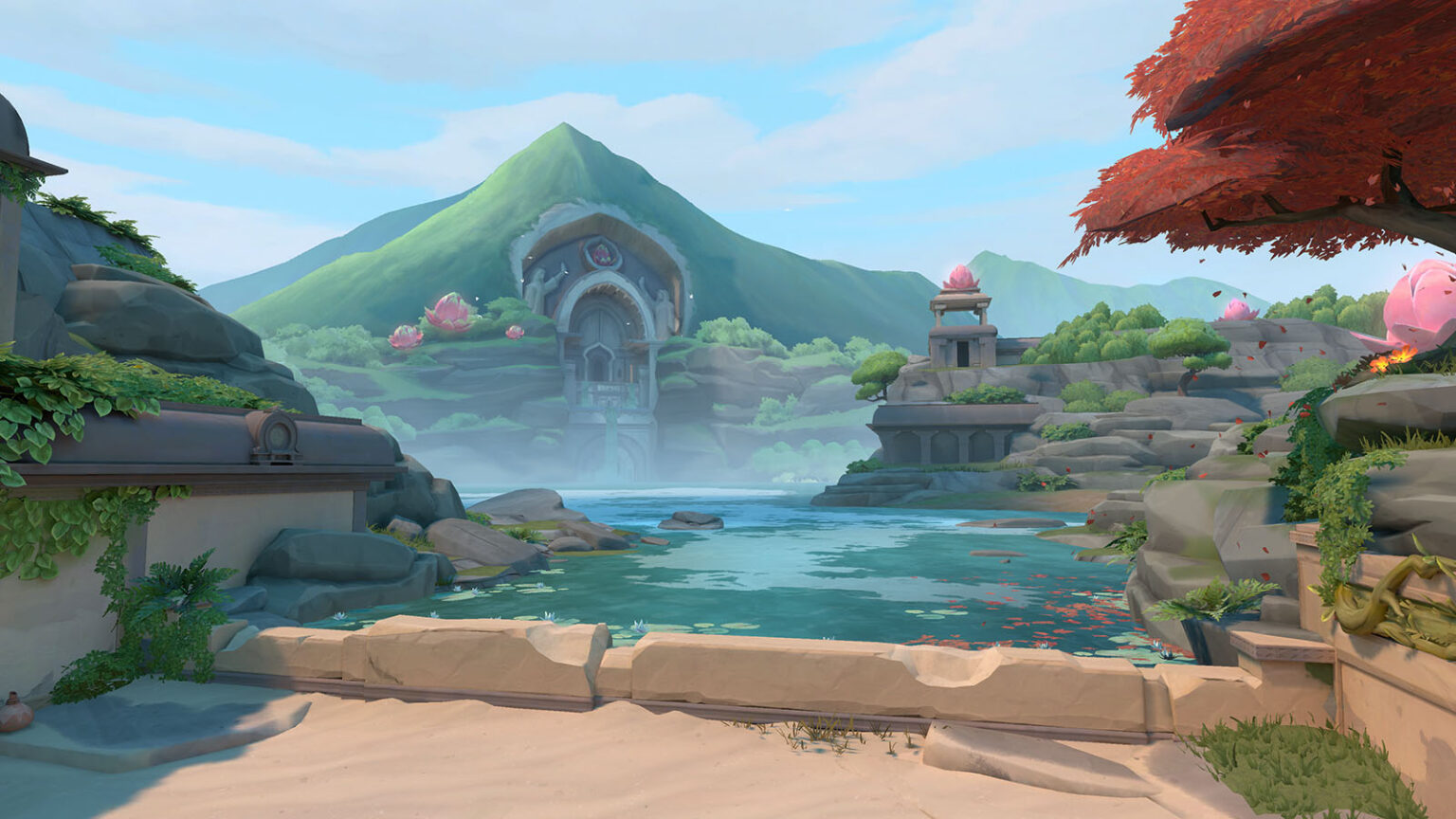 Valorant: ทำความรู้จักกับตำแหน่งและจุดต่างๆในแผนที่ Lotus | ONE Esports ...