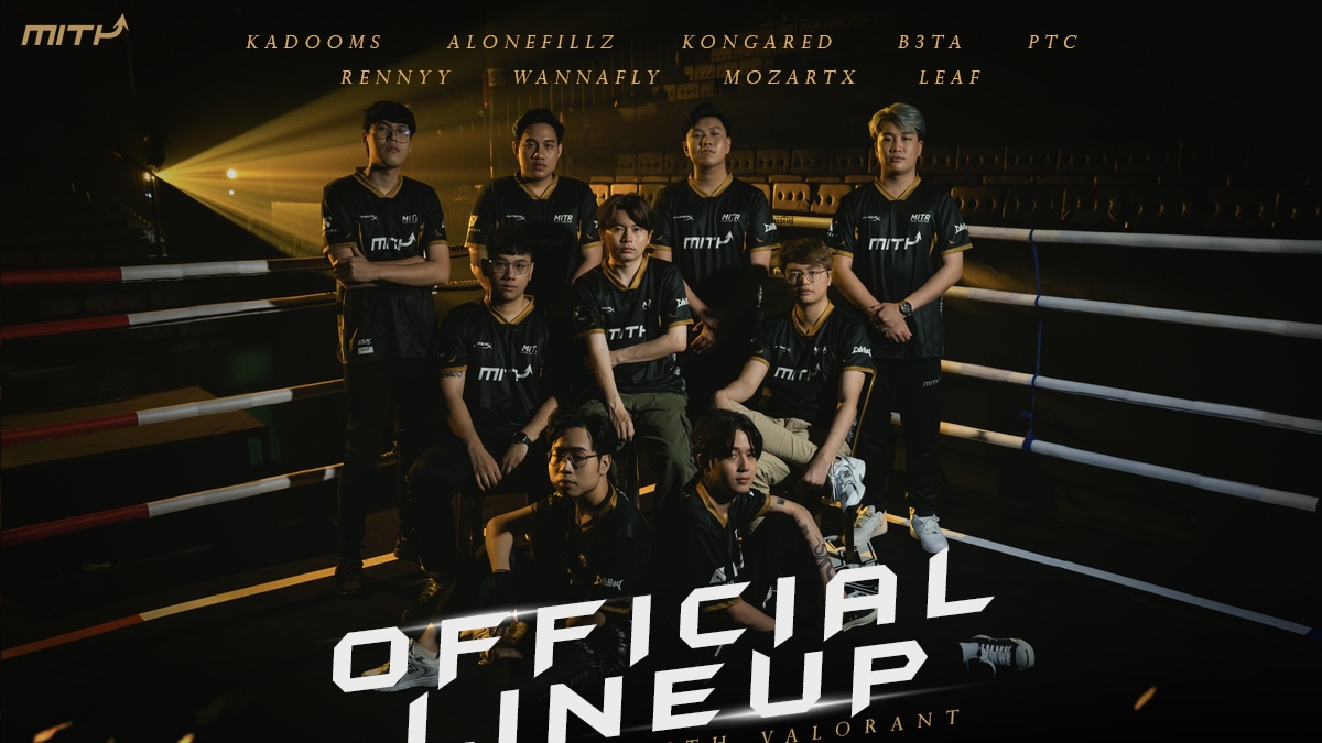 MiTH เผยไลน์อัพลุย VCT 2023: Thailand Split 1 | ONE Esports Thailand