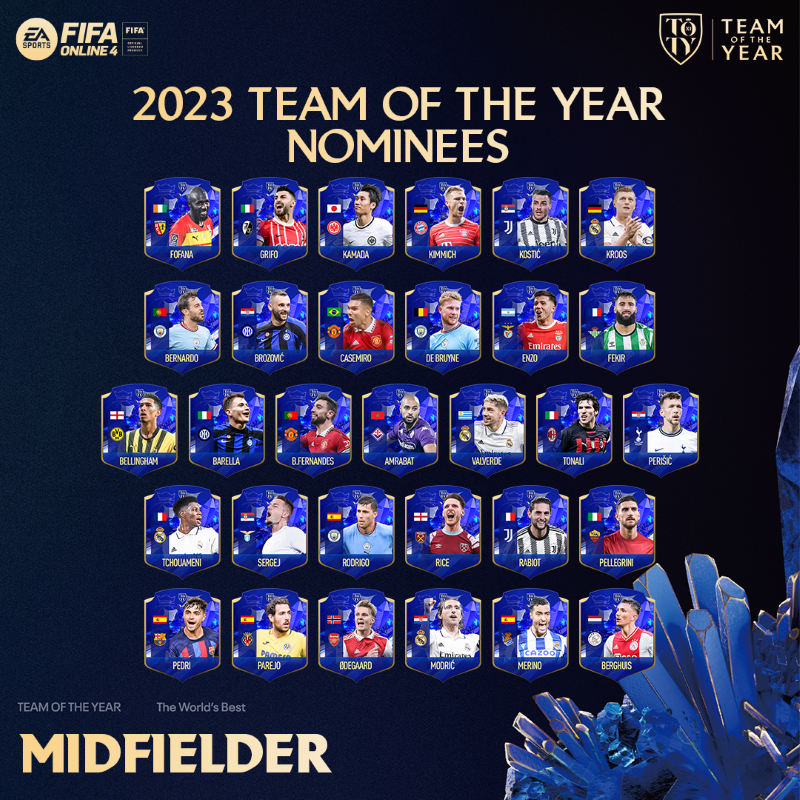 FIFA Online 4 เปิดโหวตนักเตะยอดเยี่ยม 2023 ถึง 17 ม.ค. 2023 | ONE ...