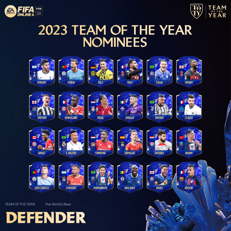 Fifa Online 4 เปิดโหวตนักเตะยอดเยี่ยม 2023 ถึง 17 ม ค 2023 One