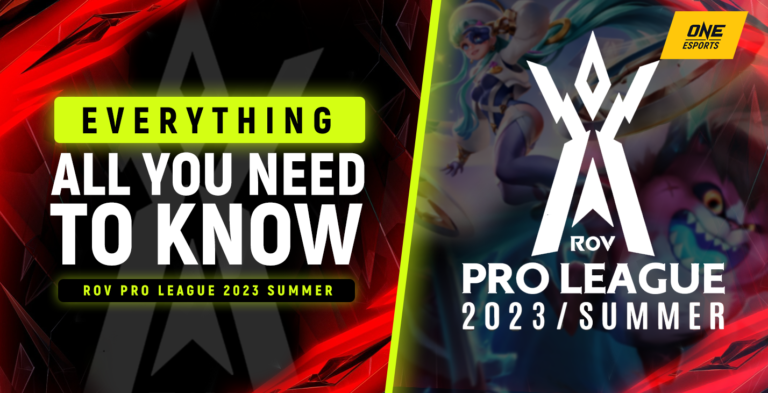 RoV Pro League 2023 Summer :โปรแกรม ผลการแข่ง ช่องทางรับชม | ONE Esports Thailand