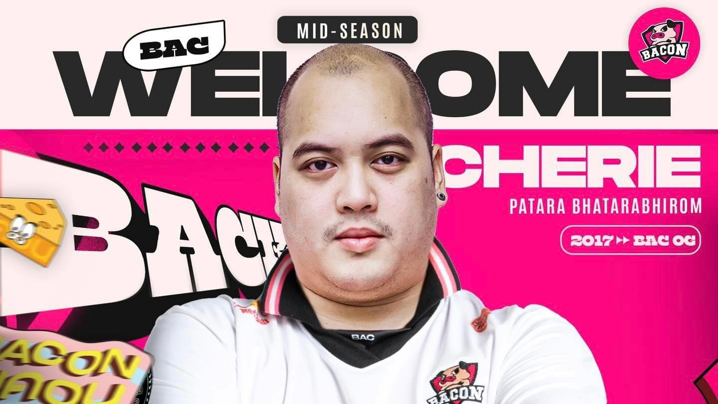 ตำนานคืนถิ่น! Cherie ซบ Bacon Time เสริมทัพ RPL 2023 Summer | ONE ...