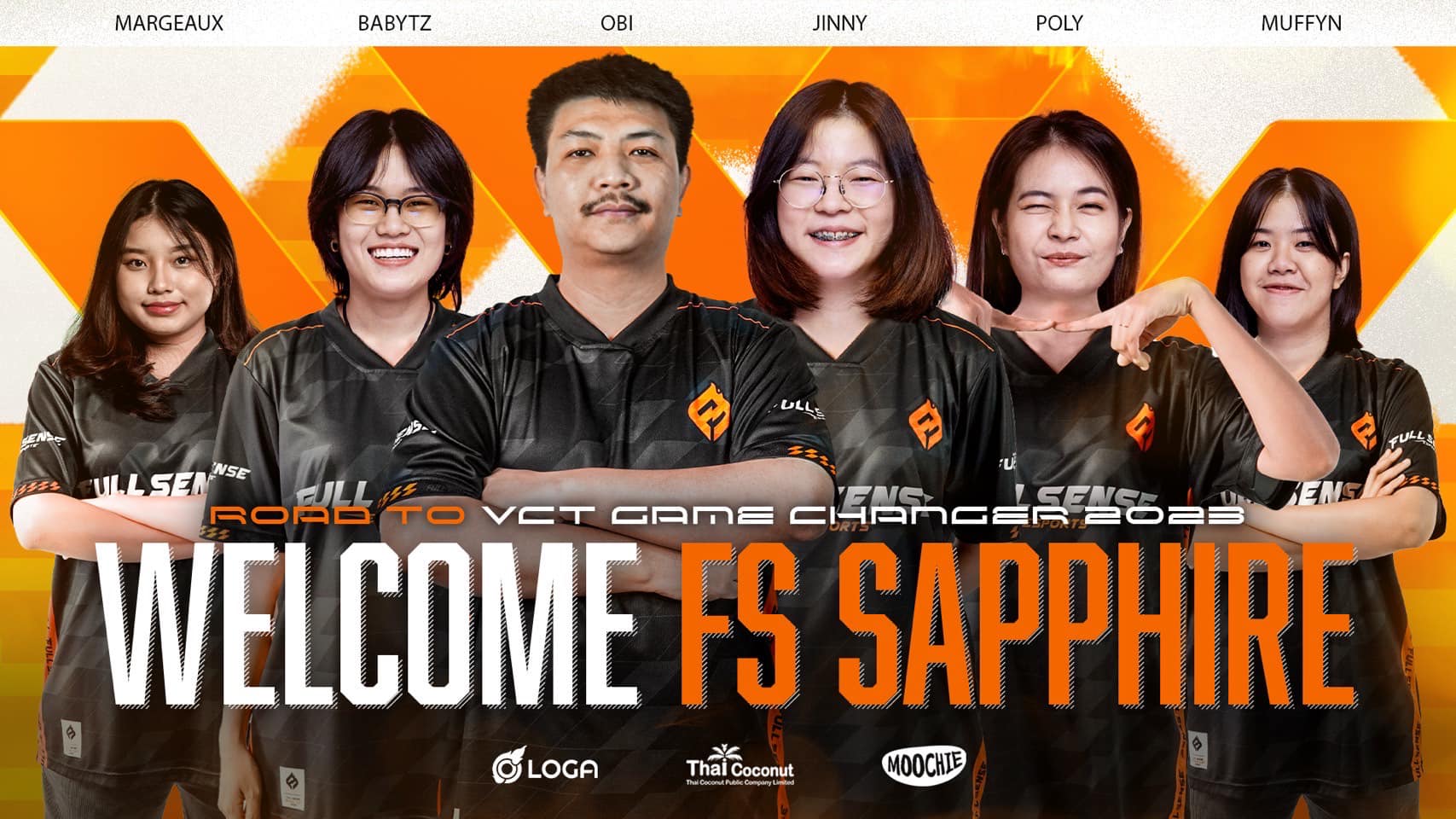 FULL SENSE เปิดตัวทีม Sapphire ลุย Valorant หญิง | ONE Esports Thailand