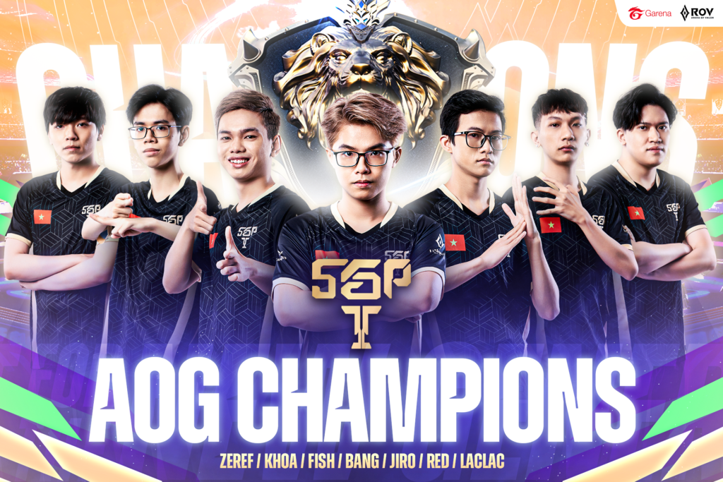 SGP ผงาดคว้าแชมป์ AoG 4 สมัยติด พร้อมทำลายสถิติ Team Flash | ONE ...