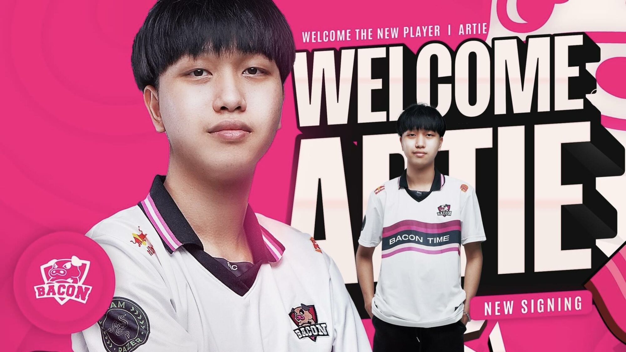 Bacon Time ดัน Artie ผู้ช่วยโค้ชสู่ผู้เล่นชุด APL 2023 | ONE Esports Thailand