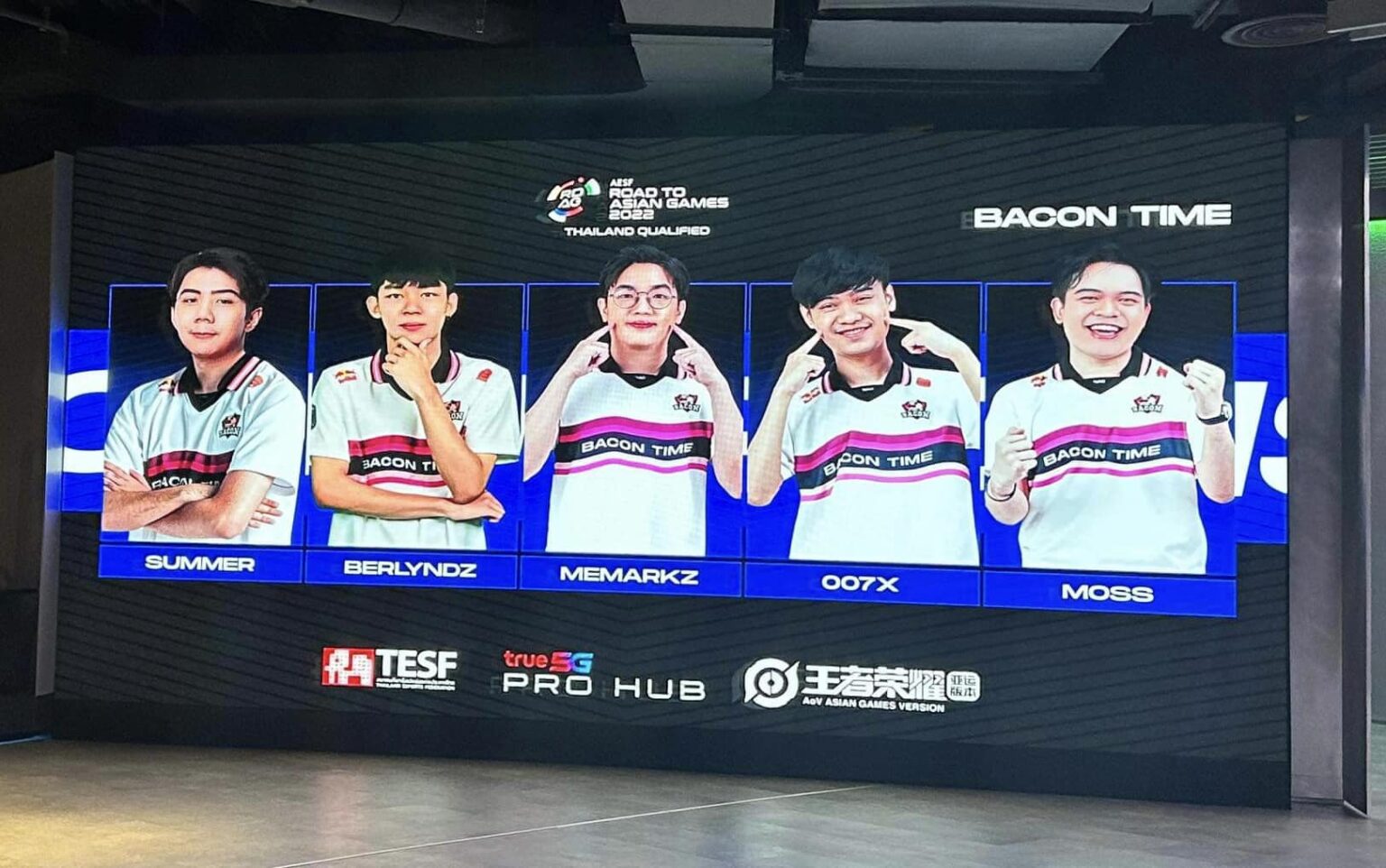 Bacon Time คว้าสิทธิ์ตัวแทนทีมชาติไทยเกม RoV ลุยเอเชียนเกมส์ | ONE Esports Thailand