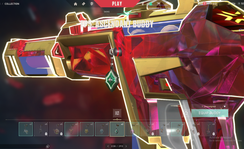 Valorant: การรับและตรวจสอบบัดดี้อันดับแรงค์ | ONE Esports Thailand