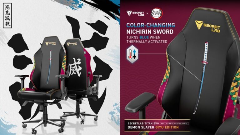 Secretlab เปิดตัวเก้าอี้เกมมิ่งเซต ดาบพิฆาตอสูร | ONE Esports Thailand