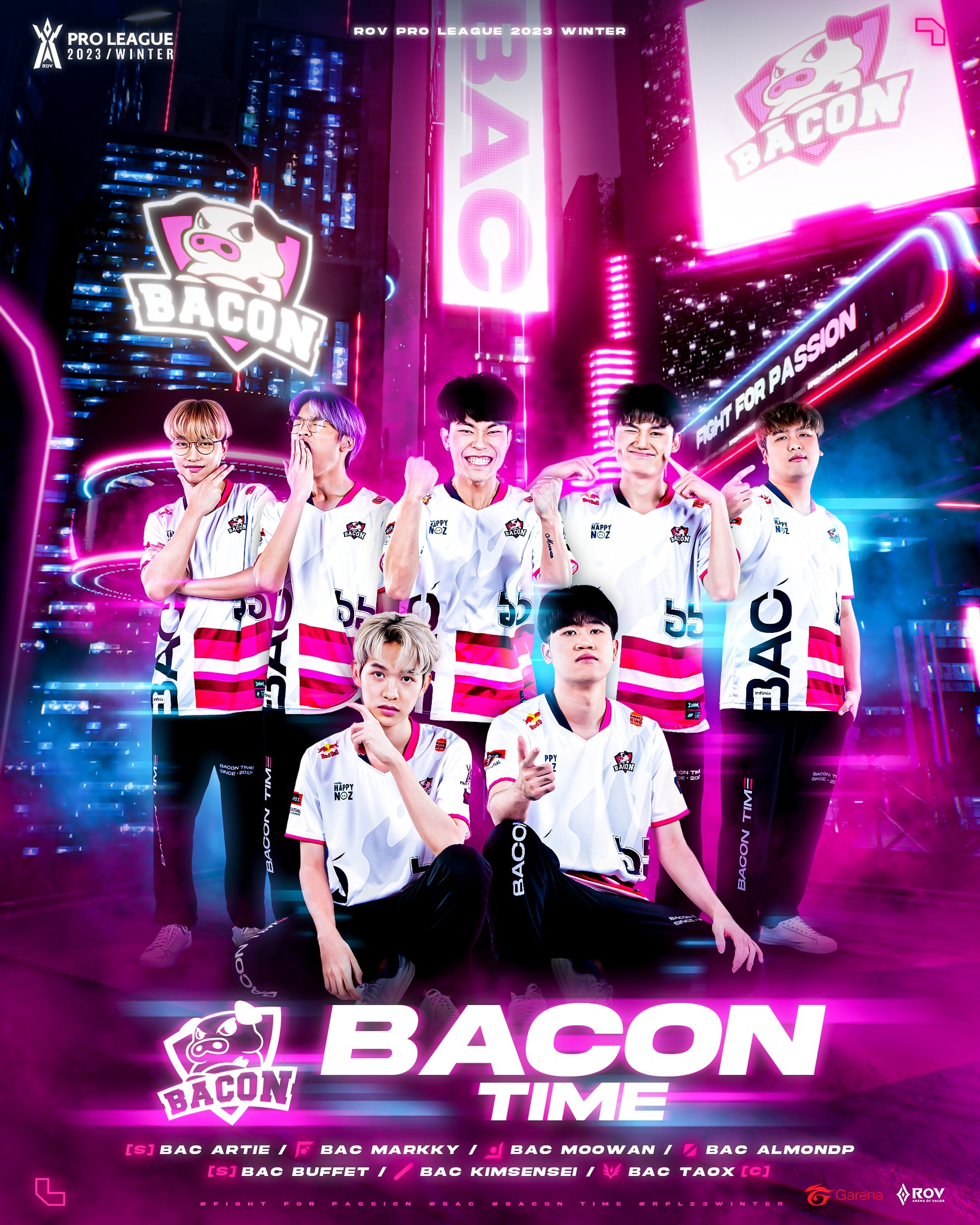 RPL 2023 Winter: รายชื่อทีมและผู้เล่น | ONE Esports Thailand