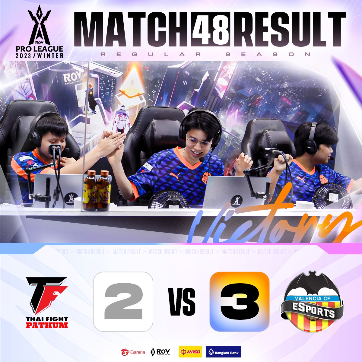 Thai Fight Pathumยังไม่ได้แต้มแรก Valencia เฉือนหวุดหวิด 3-2 | ONE ...