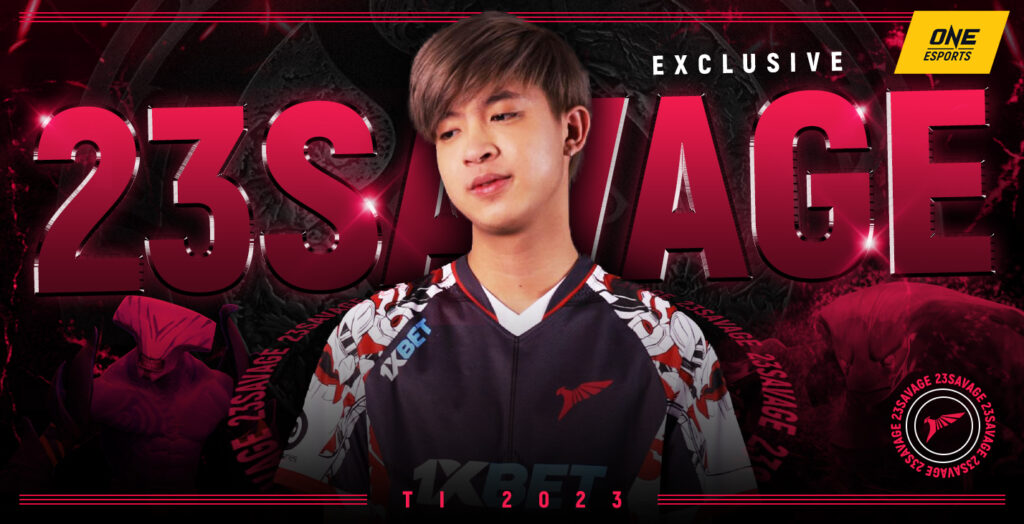 Exclusive: TI ครั้งที่ 3 ของ 23savage ที่ไม่เหมือนครั้งไหน | ONE Esports Thailand