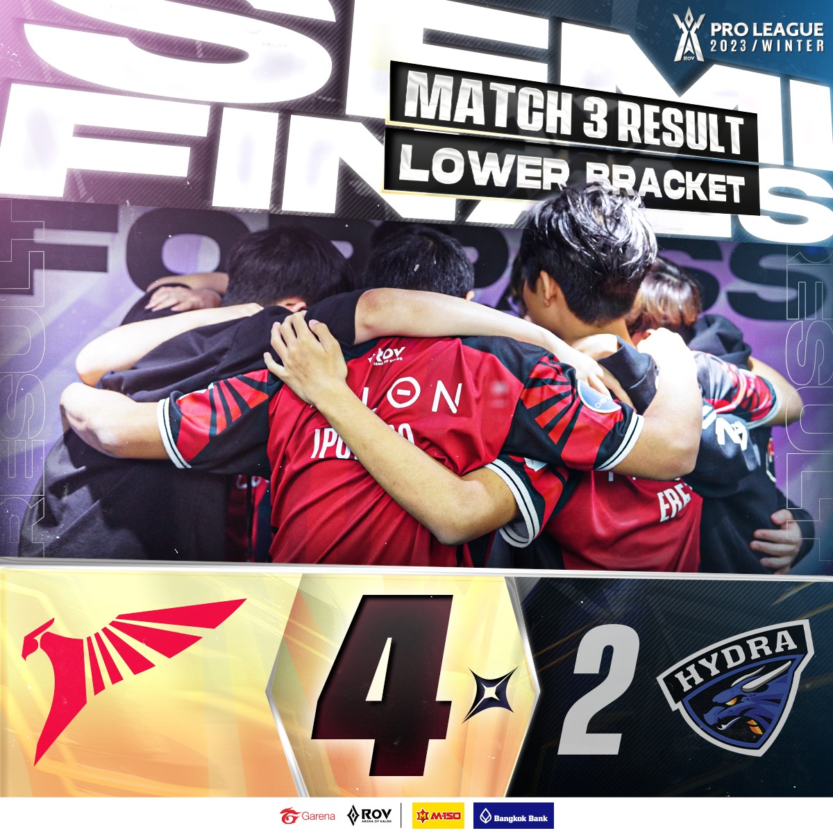 Talon ส่ง B Esports x Hydra ร่วง เข้าชิงกับ Bacon Time | ONE Esports ...