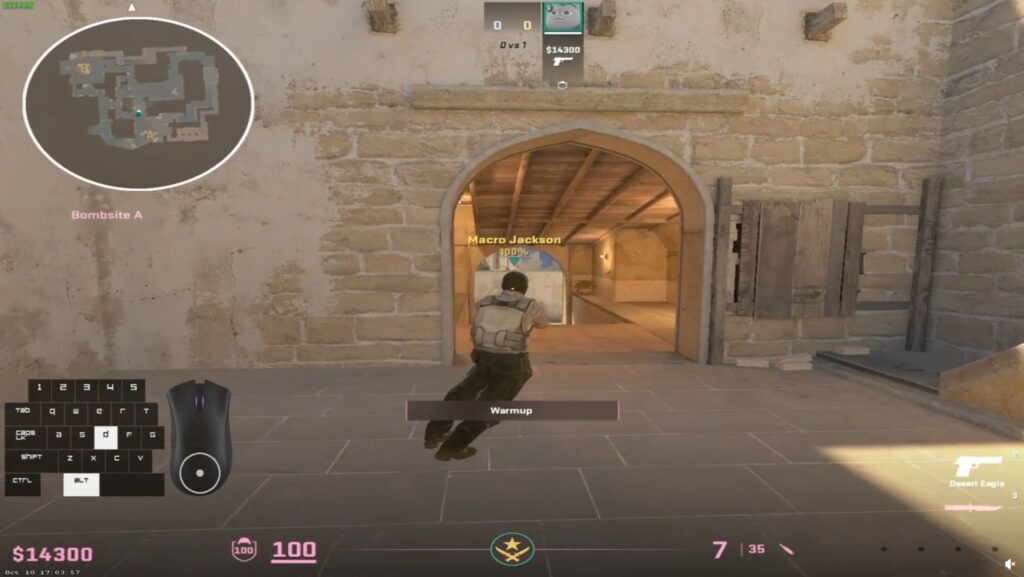 วิธี Peek ท่า ไมเคิล แจ็คสัน แบบพริ้วๆ ใน CS2 | ONE Esports Thailand