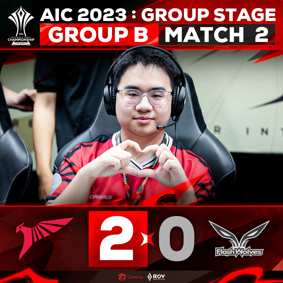 2 ตัวแทนไทยประเดิมสวยคว้าชัยนัดแรก AIC 2023 | ONE Esports Thailand