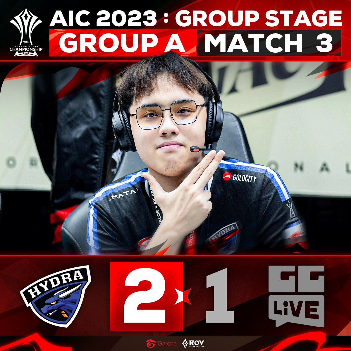 2 ตัวแทนไทยประเดิมสวยคว้าชัยนัดแรก AIC 2023 | ONE Esports Thailand