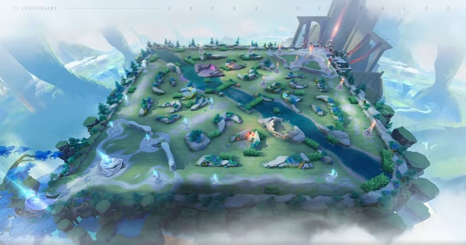 RoV: รายละเอียดการปรับปรุงแผนที่ใหม่ฉลองครบรอบ 7 ปี | ONE Esports Thailand