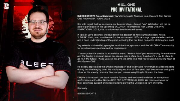 yay จะพลาดช่วย Bleed ในศึก Riot ONE PRO INVITATIONAL | ONE Esports Thailand