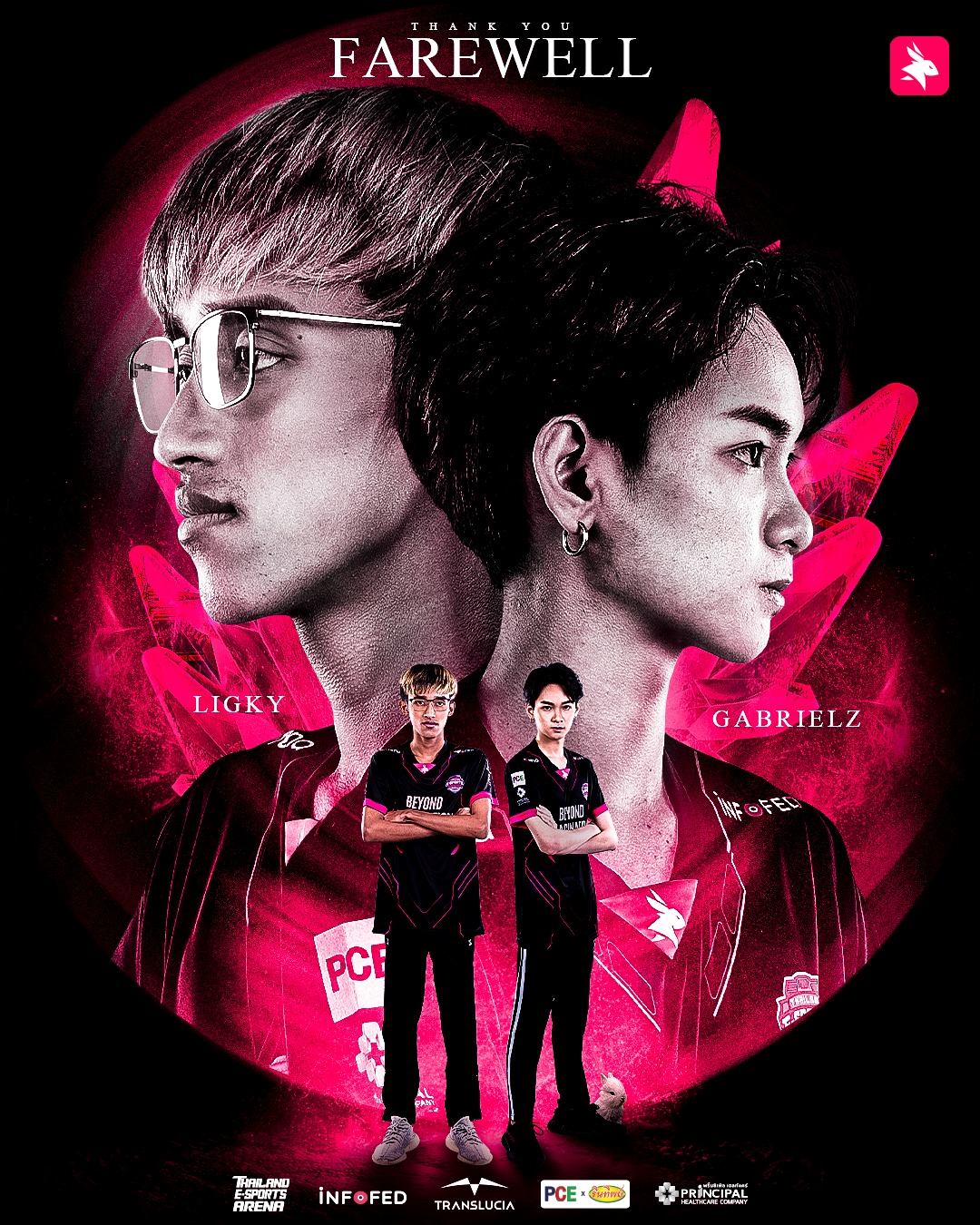 ไปยกตี้! eArena แยกทาง Ligky และ Gabrielz เรียบร้อย | ONE Esports Thailand