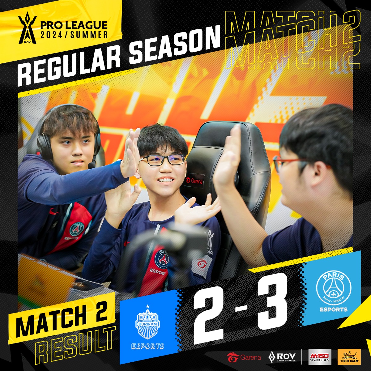 Erez นำ Bacon คว้าชัย Buriram แพ้ประเดิม RoV โปรลีก | ONE Esports Thailand