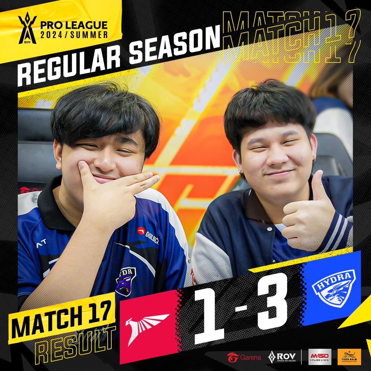 Hydra อัด Talon 3-1 แซงขึ้นที่ 2 RoV โปรลีก | ONE Esports Thailand