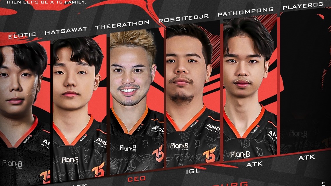 T5 ประกาศหา Attacker ลุยทัวร์นาเมนต์ PUBG 2024 | ONE Esports Thailand