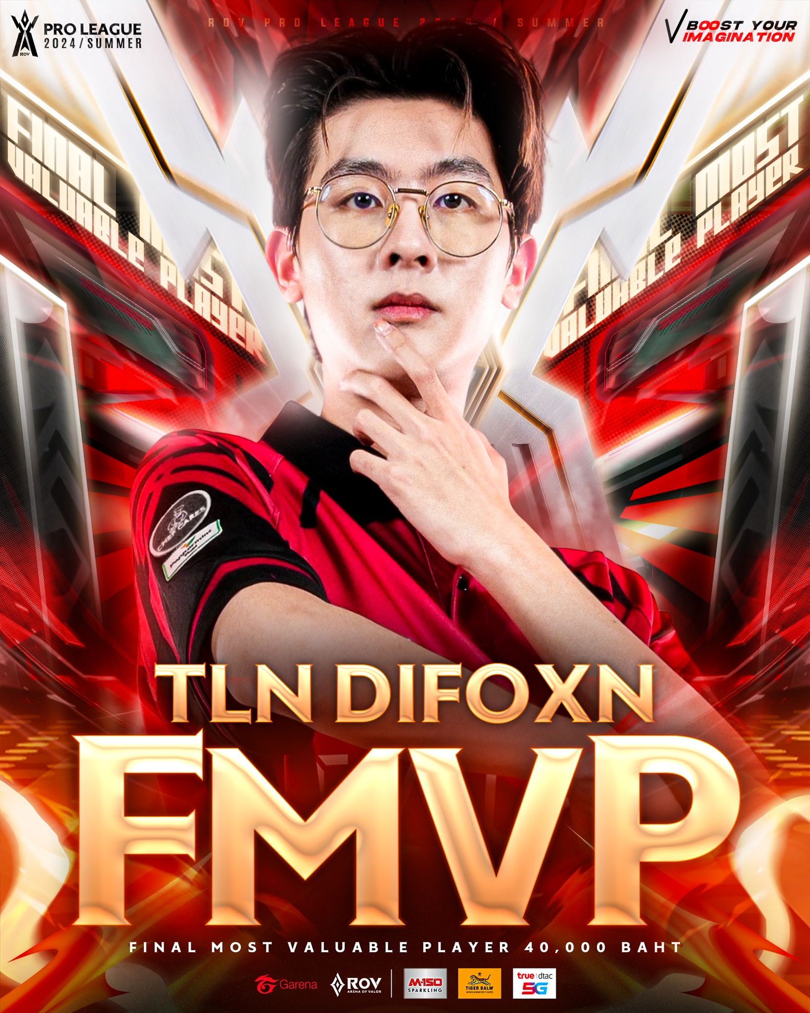Difoxn ทำสถิติใหม่โปรลีกหลังคว้า FMVP RPL 2024 Summer | ONE Esports Thailand