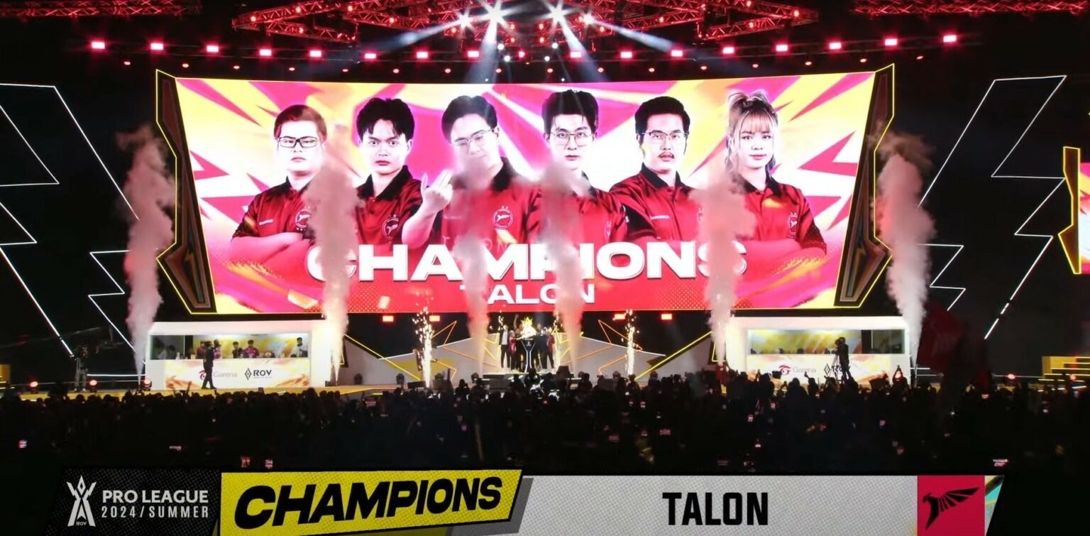 A.C.T. Esports อัดฉีด "Talon" 1 แสนบาท คว้าแชมป์ RoV โปรลีก | ONE ...