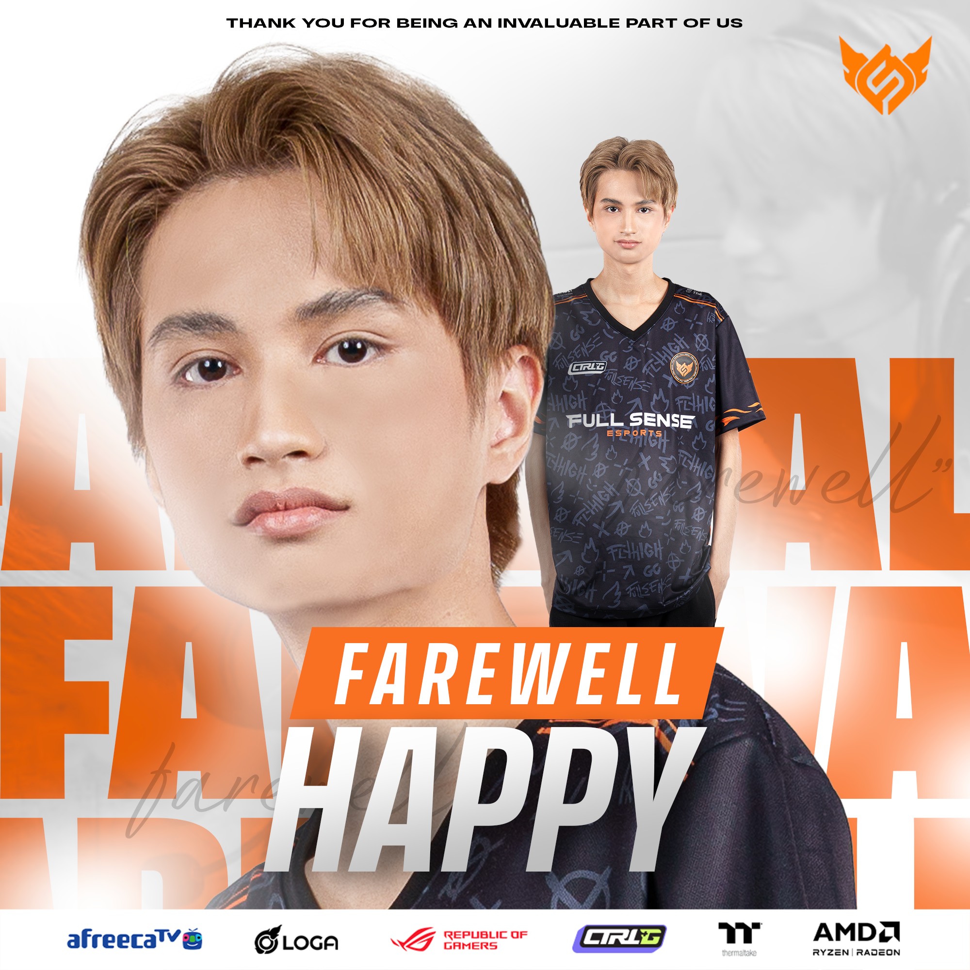 FULL SENSE ประกาศแยกทาง Happy กัปตันทีม RoV | ONE Esports Thailand
