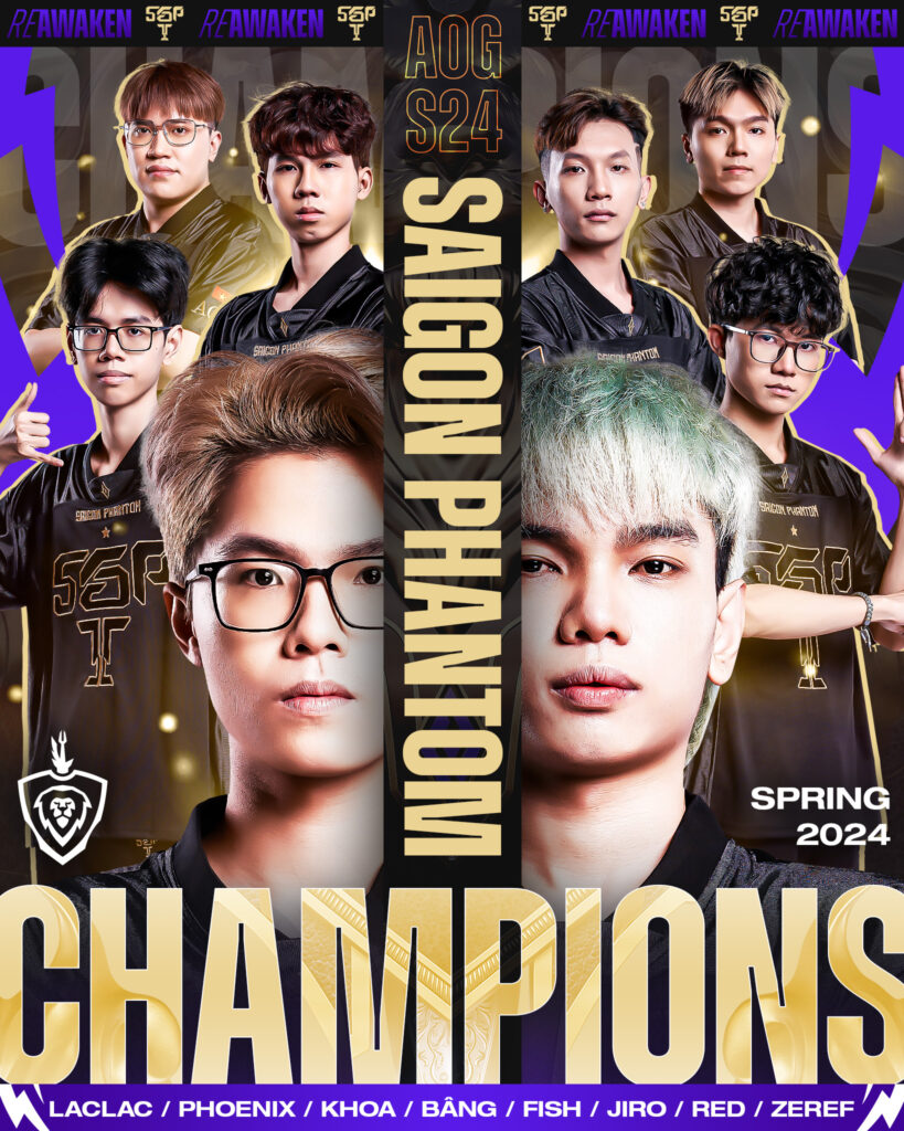 6 สมัยติด! SGP แซงชนะ One Star 4-3 คว้าแชมป์ AoG Spring 2024 | ONE ...